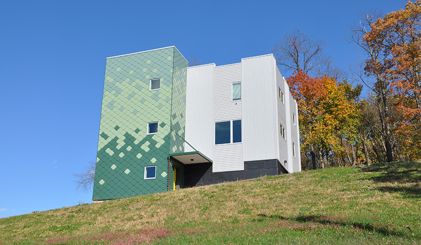 Residence Turns Heads with Attractive Metal Cladding | ATAS ...